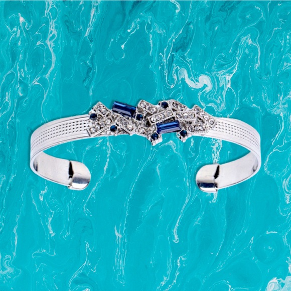 paparazzi | Jewelry | Paparazzi A Chic Clique Bracelet In Blue | Poshmark